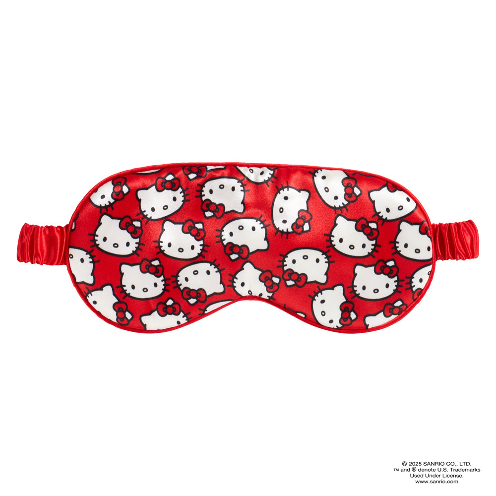 Blissy 100% Mulberry 22-Momme Silk Sleep Mask - Hello Kitty