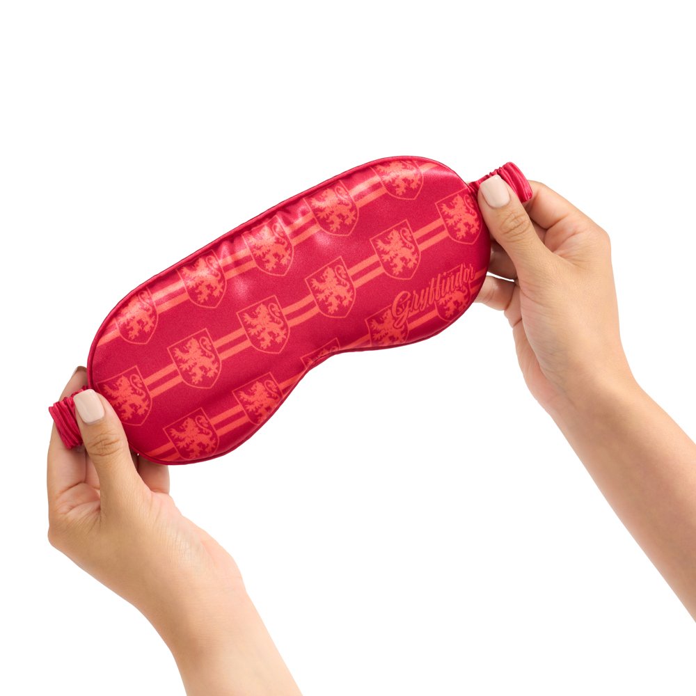 Blissy Silk Sleep Mask - 100% Mulberry 22-Momme - Gryffindor