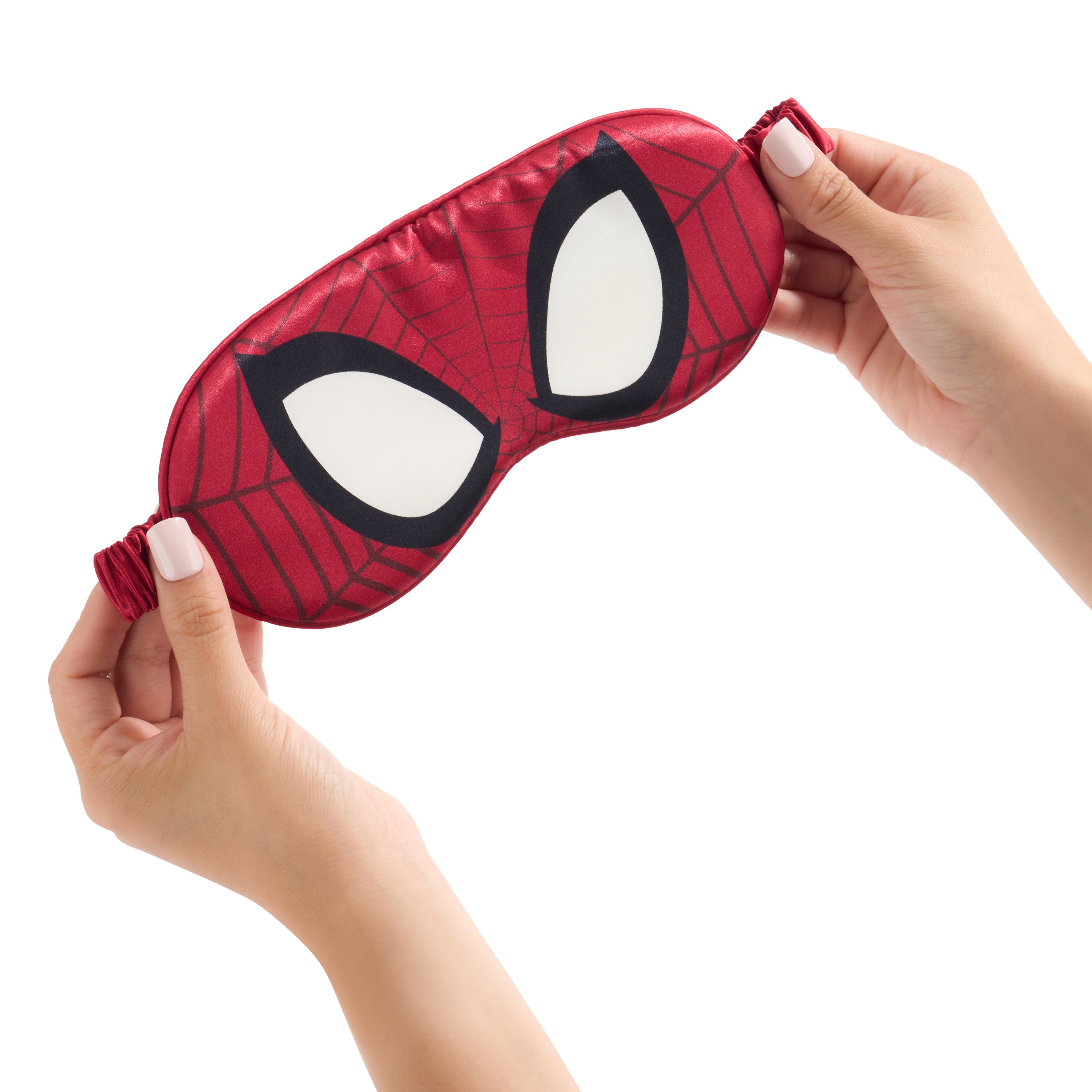 Blissy Silk Sleep Mask - 100% Mulberry 22-Momme - Spider-Man - Spidey Eyes