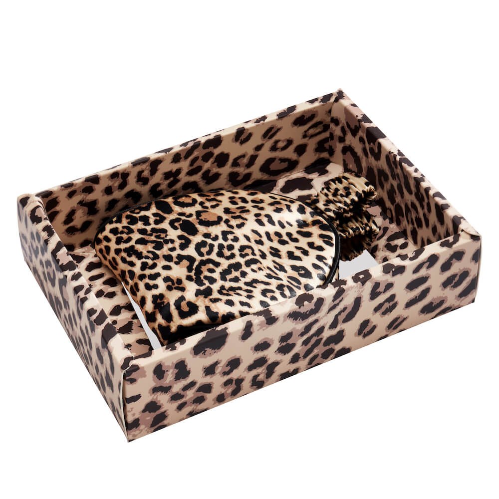Blissy Silk Sleep Mask - 100% Mulberry 22-Momme - Leopard